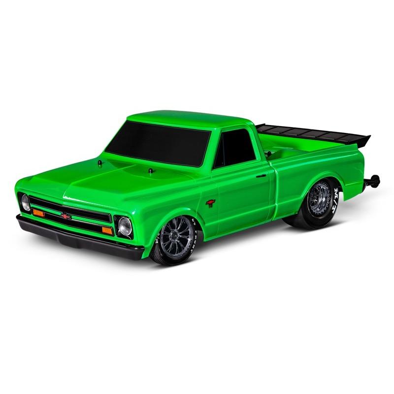 Traxxas 1 10 Drag Slash 2WD RC Dragster Green